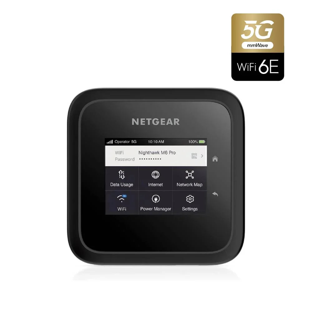 NETGEAR Nighthawk MR6550 M6 Pro 5G mmWave WiFi 6E Mobile Hotspot Route ...