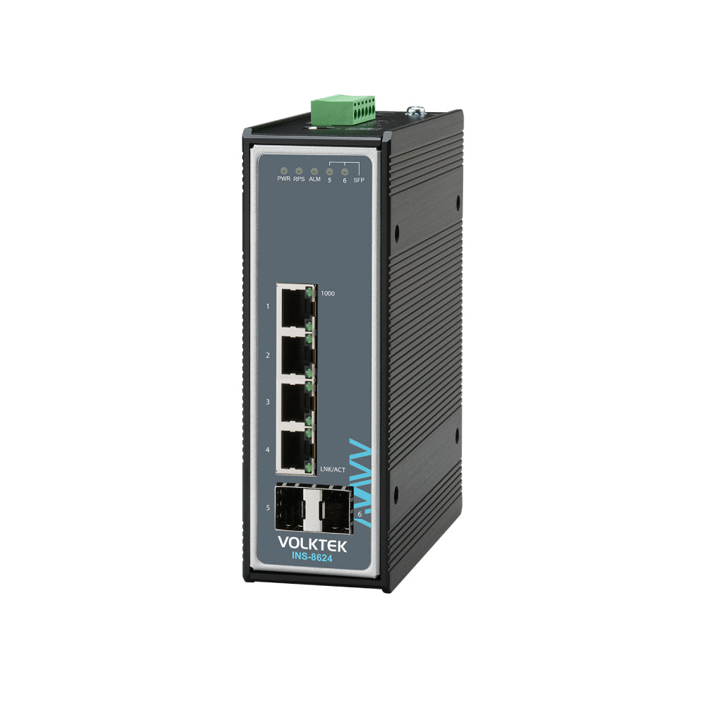 VOLKTEK INS-8624 4 Ports GbE Managed Switch with 2 SFP Ports – Kaira ...