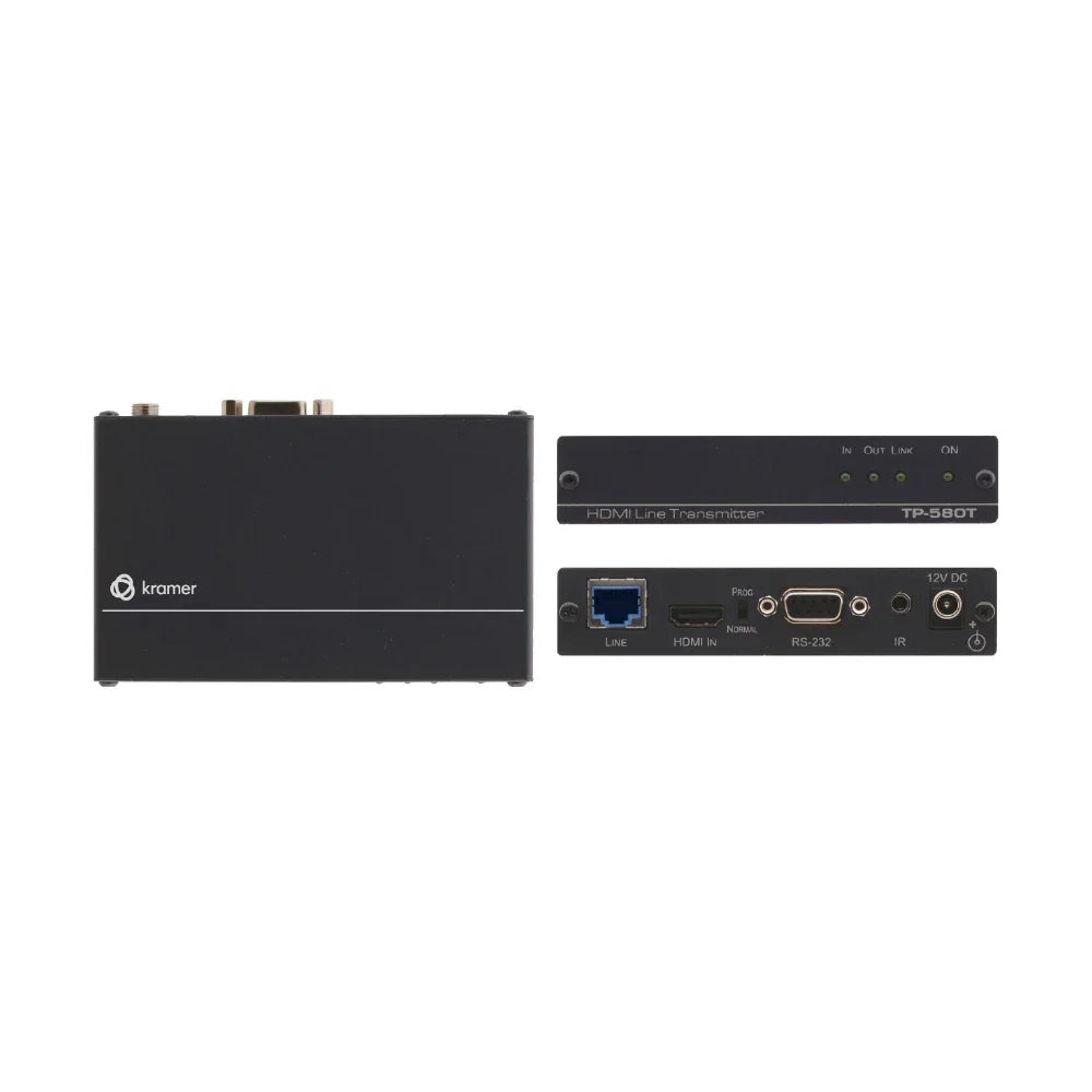 KRAMER TP-580T HDMI,Bidirect.RS?232,IR over Twisted Pair HDBaseT Trans ...