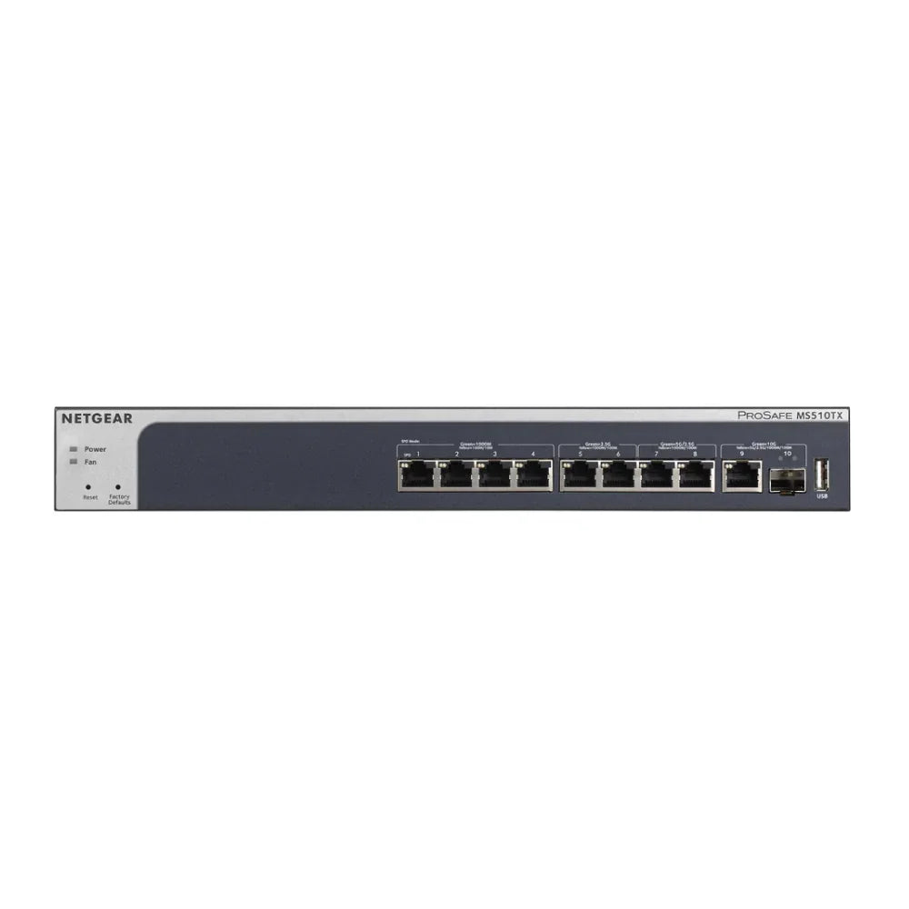 NETGEAR MS510TX 10-Port Multi-Gigabit/10G Smart Managed Pro Switch - w ...